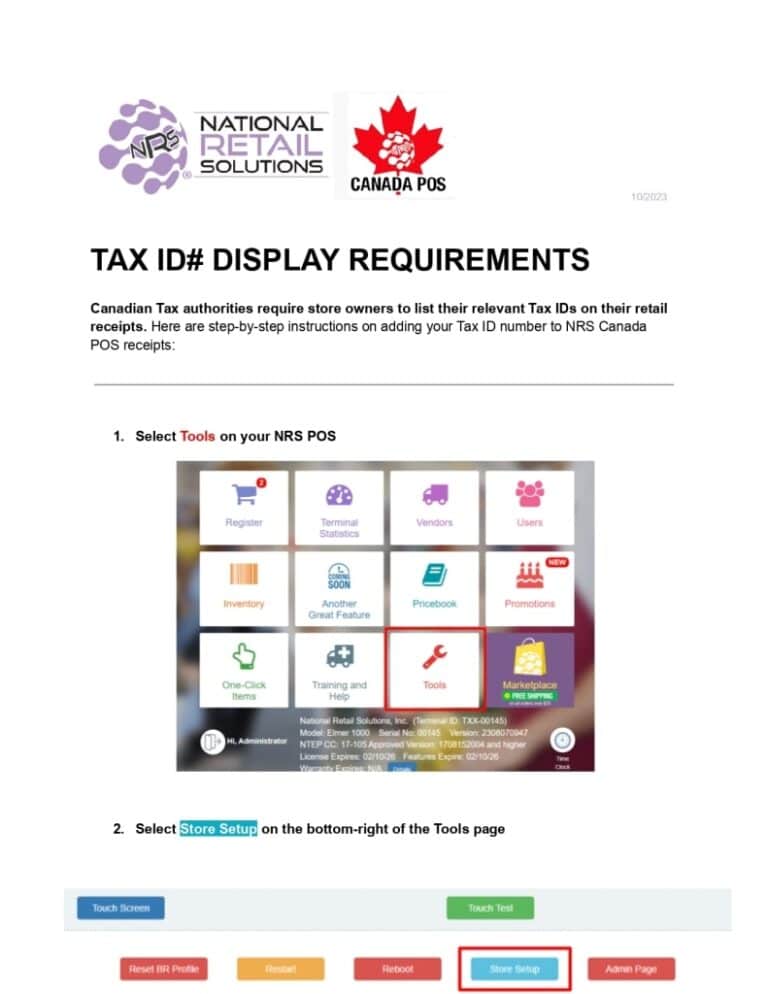 Canada POS - CampNRS
