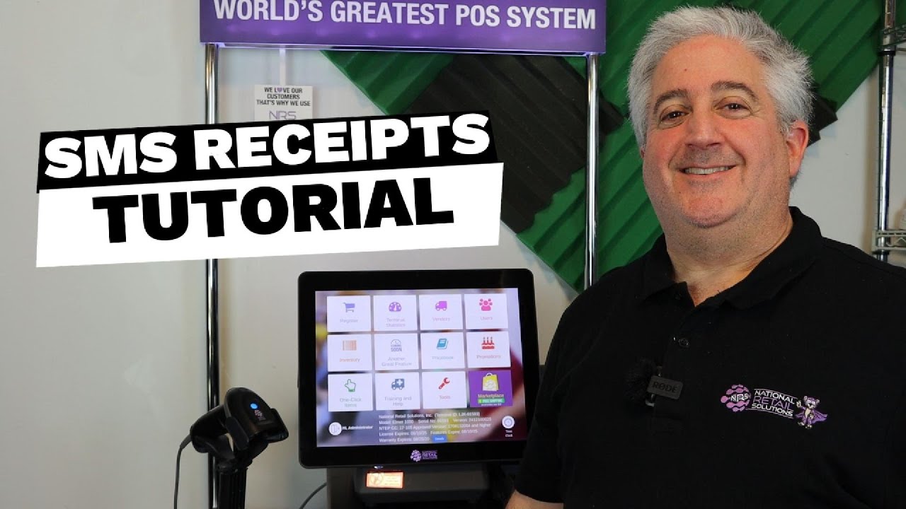 SMS Receipts Tutorial - CampNRS